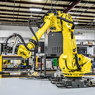 Industrial FANUC Robot Laser Cutting Machine 6-Axis Fiber Laser Cutter ...